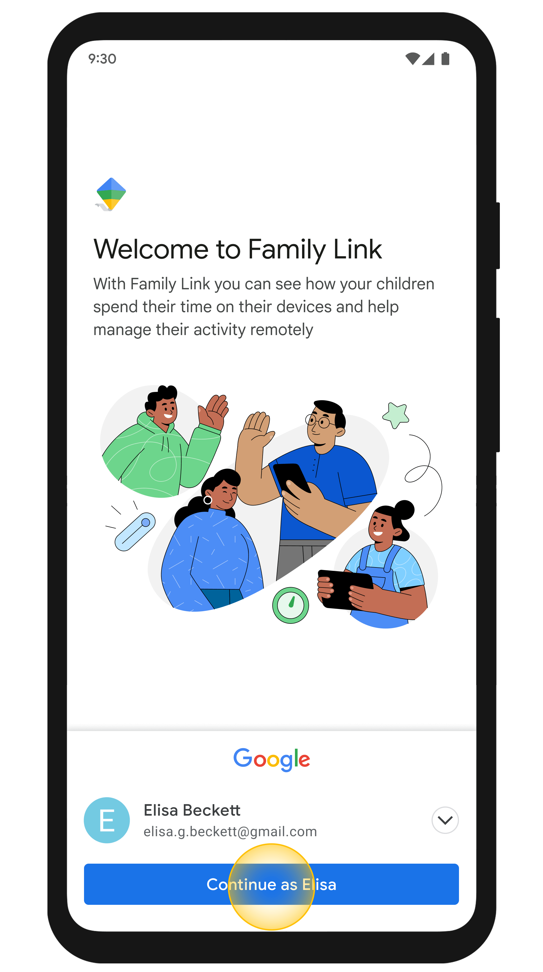 Family Link Google Families Notifications Web Applications Stack